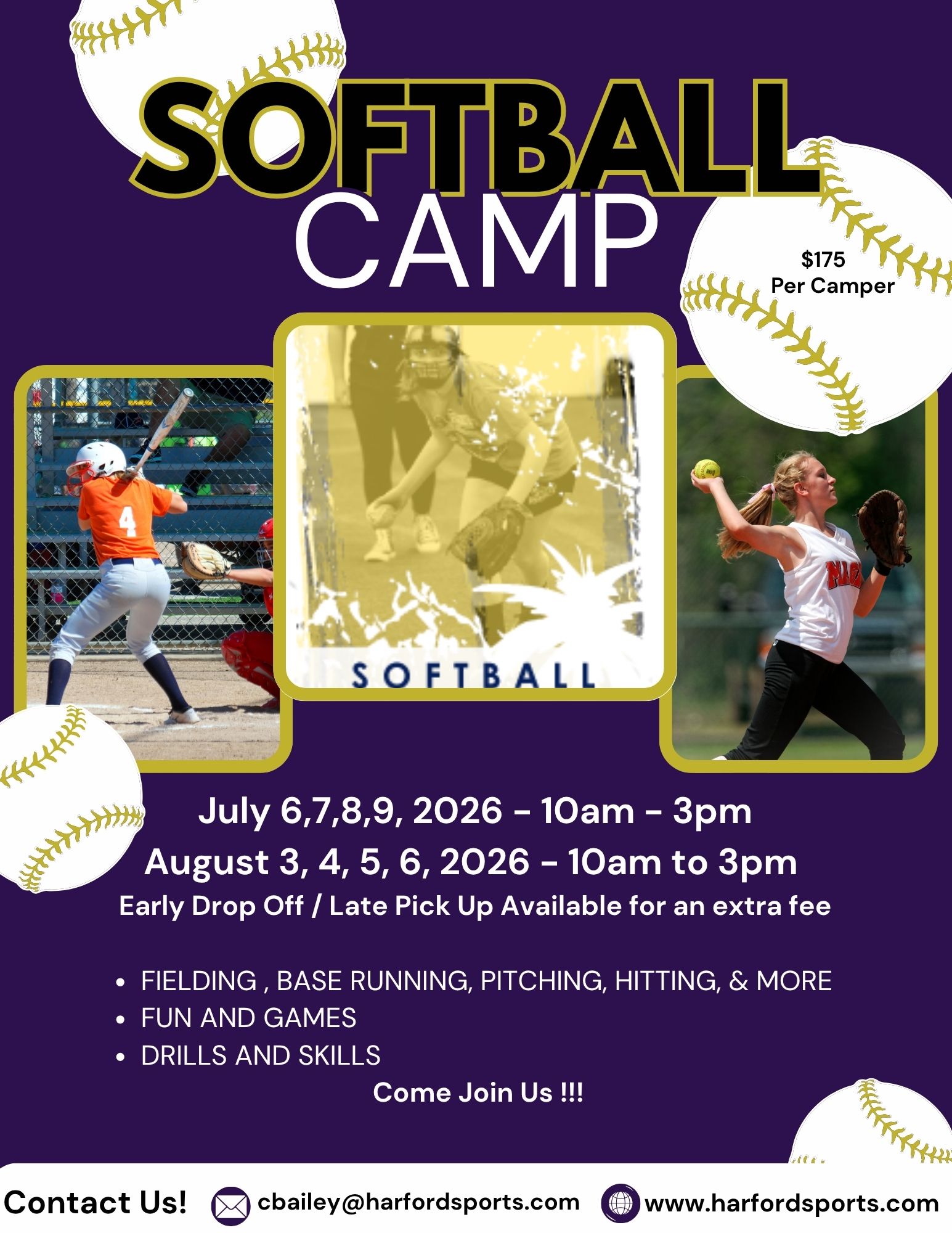 2026 Summer Softball Camps – Harford Sports Performance